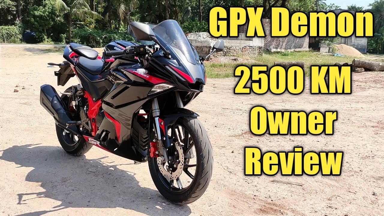 GPX Demon gr 165r [2500 km] owner honest Experience & Reivew. - YouTube