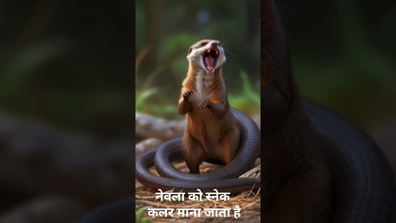 nevla ko snake killer kaha jata hai nevla saamp ko bhi maar deta # ...
