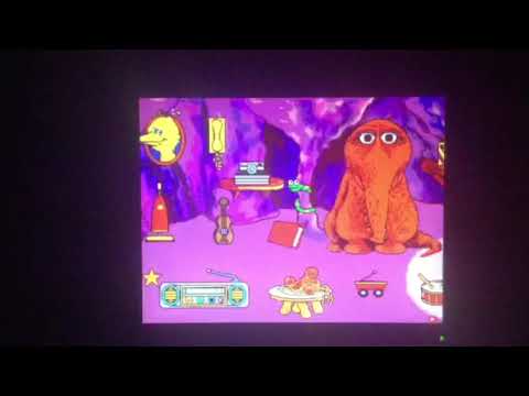 Sesame Street Snuffy Snuffy's Cave Goodbye And Telly Monster Hi Telly ...
