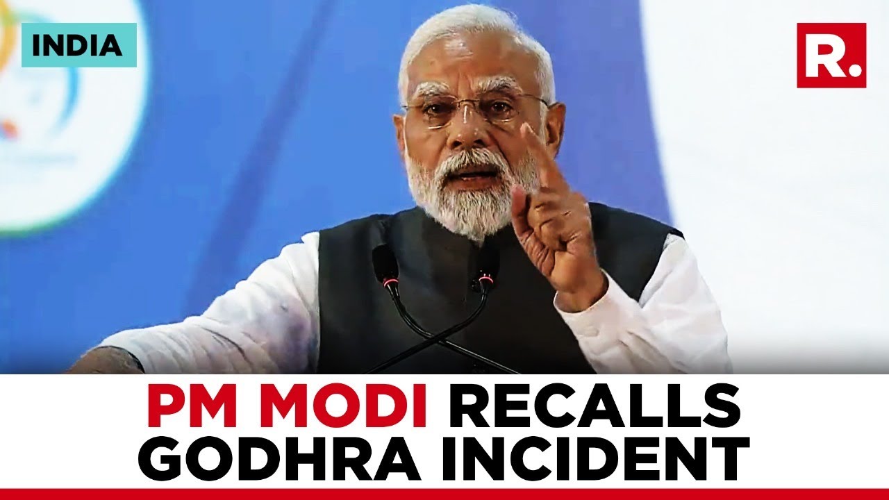 They Destroyed, Twisted Facts: PM Modi Recounts Godhra Riots At Vibrant ...