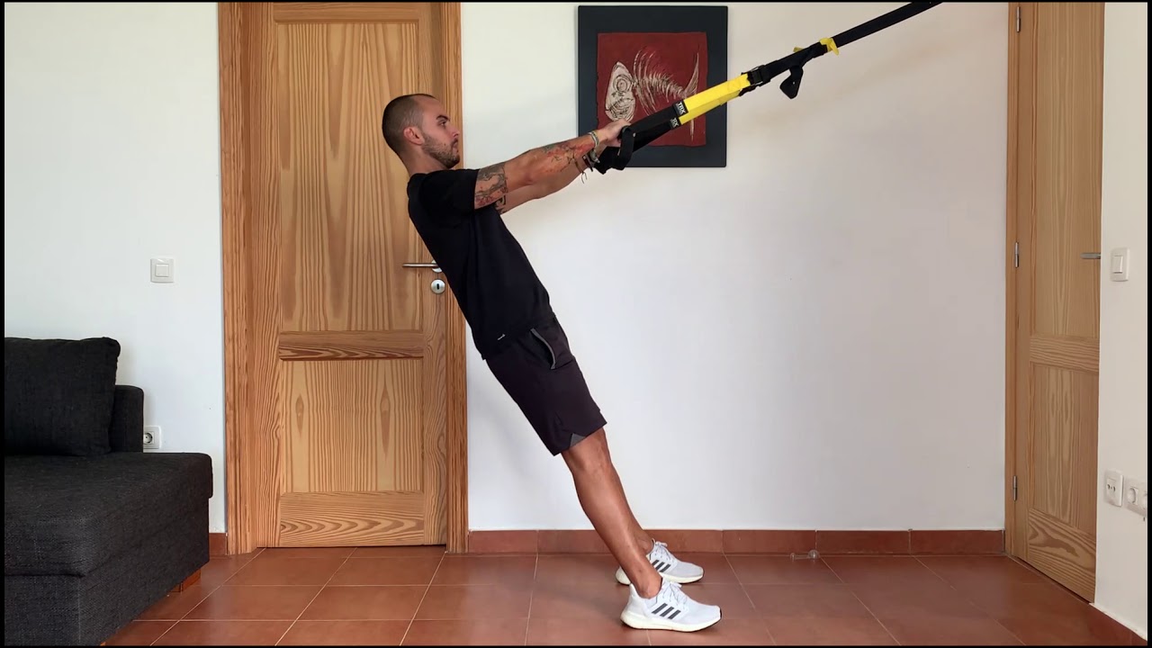 REMO PARA DELTOIDE POSTERIOR TRX - YouTube