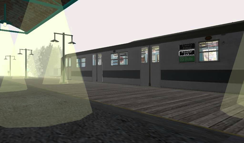 openBVE: R16 (SS) leaving Franklin Av - YouTube