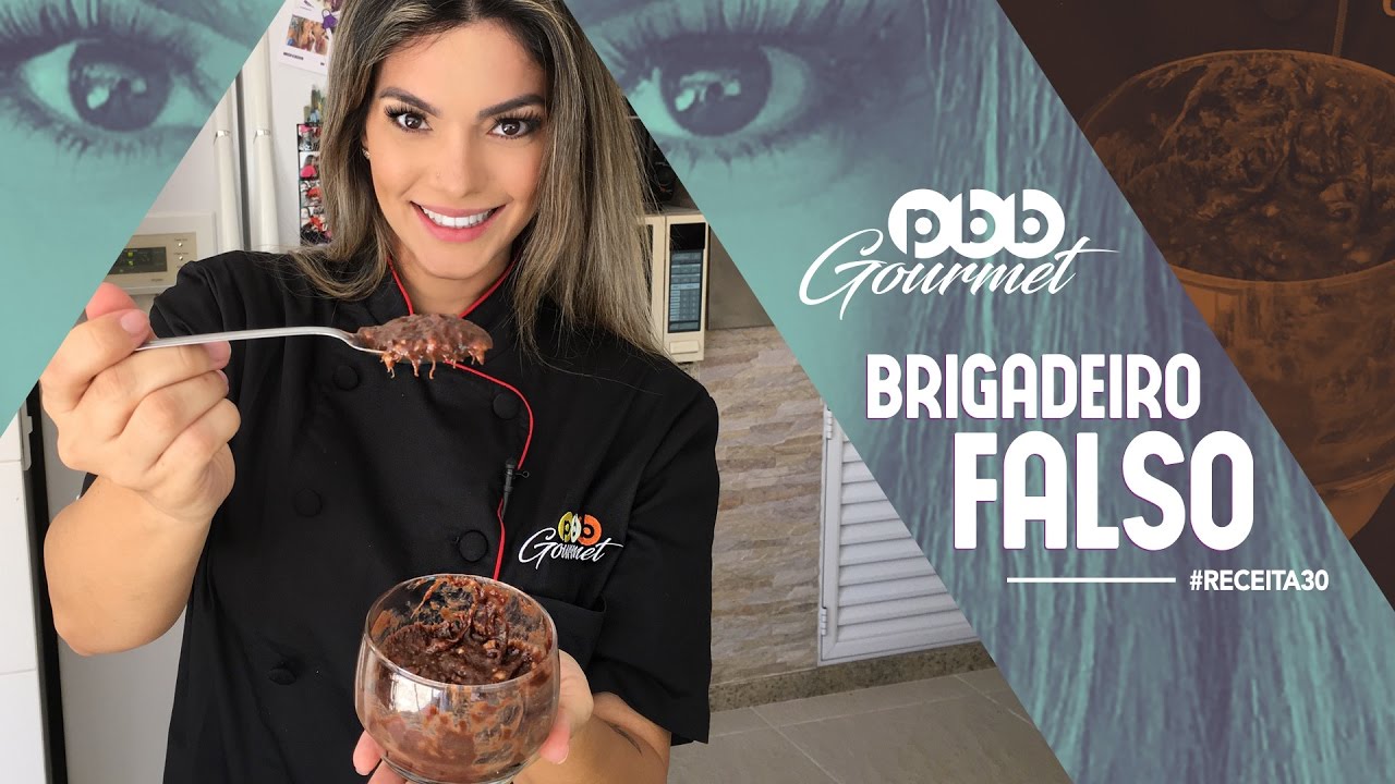 PBB Gourmet #30 - Brigadeiro Falso de Banana - YouTube