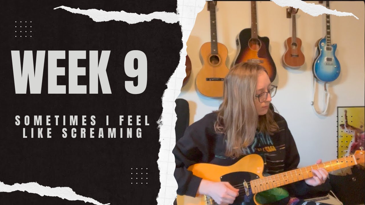 Sometimes I Feel Like Screaming Guitar Riff | Week 9 of re-Learning the ...