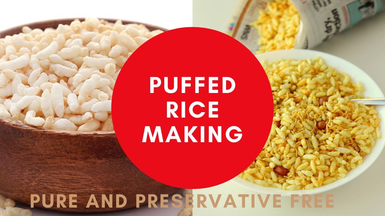 Puffed Rice Recipe - দেশীয় পদ্ধতিতে পিউর মুড়ি ভাঁজা - YouTube