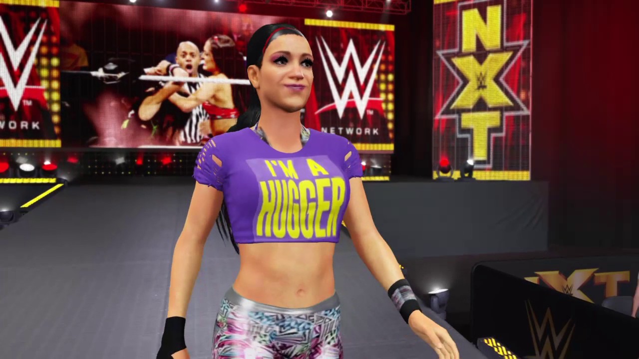 WWE 2K16 Universe Mode - NXT Week 1 October (Lynch, Layla & Bayley vs ...
