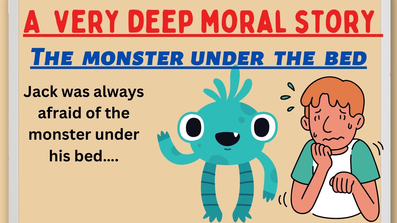 A Very Deep Moral Story | The Monster Under The Bed | AA Moral Tales ...