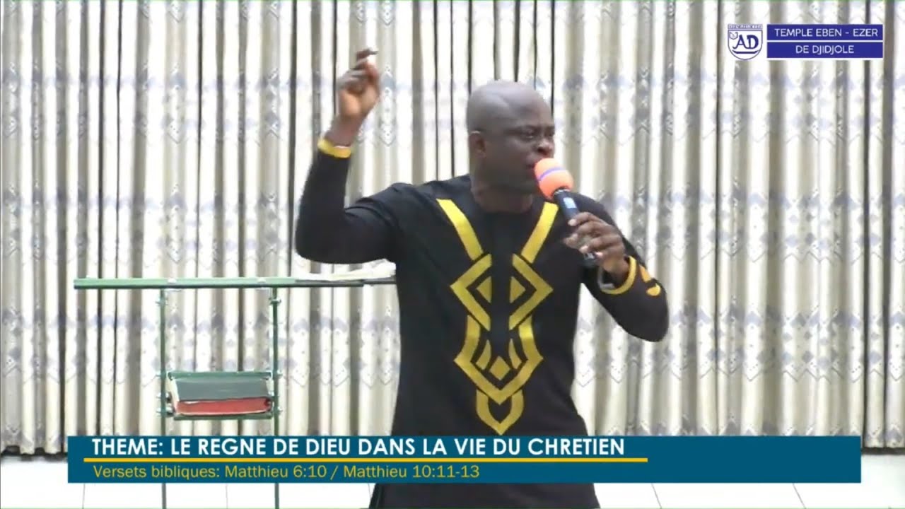 LE REGNE DE DIEU DANS LA VIE DU CHRETIEN // 1er Culte du 14.01.2024 ...