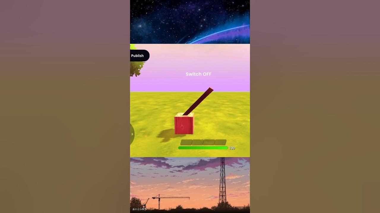 How to make toggle ON/OFF switch in struckd #struckd - YouTube