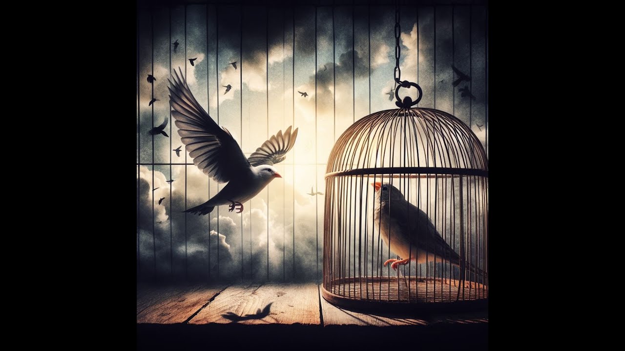 Fugl i bur - De Små Voksne - YouTube