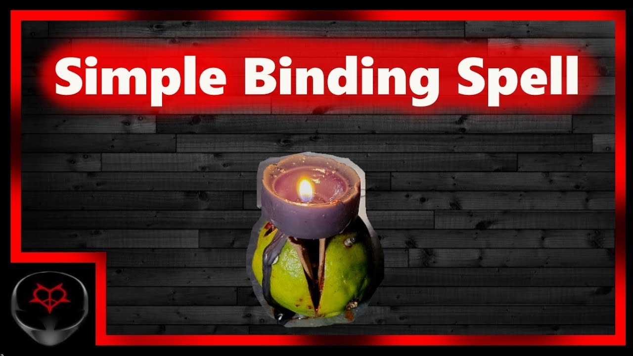 Witchcraft spells: Simple Binding Spell for Beginner Witches - YouTube