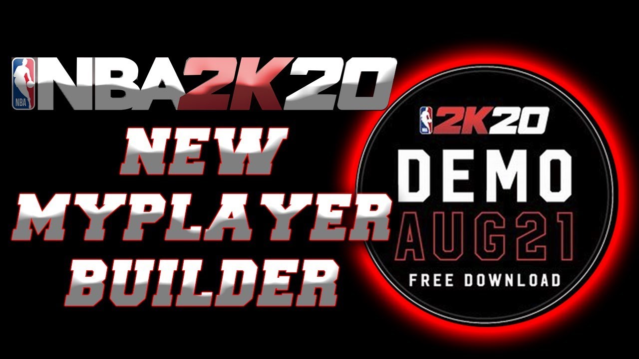 NEW NBA 2K20 DEMO WITH A NEW MYPLAYER BUILDER | CREATE MULTIPLE BUILDS ...