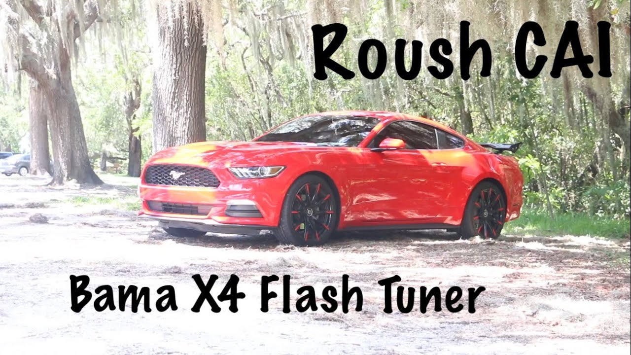 2015 Mustang V6 | Roush Cold Air Intake and Bama X4 Flash Tuner ...