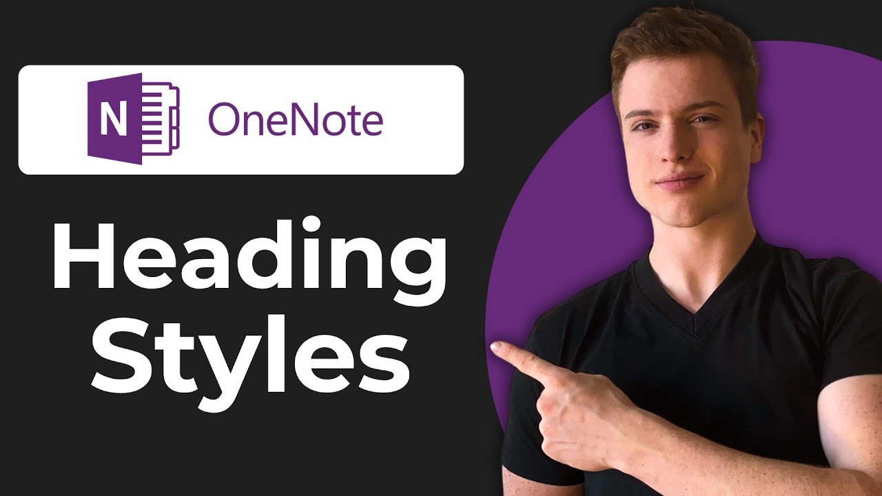 How To Use Heading Styles In OneNote (2026 Guide) - YouTube