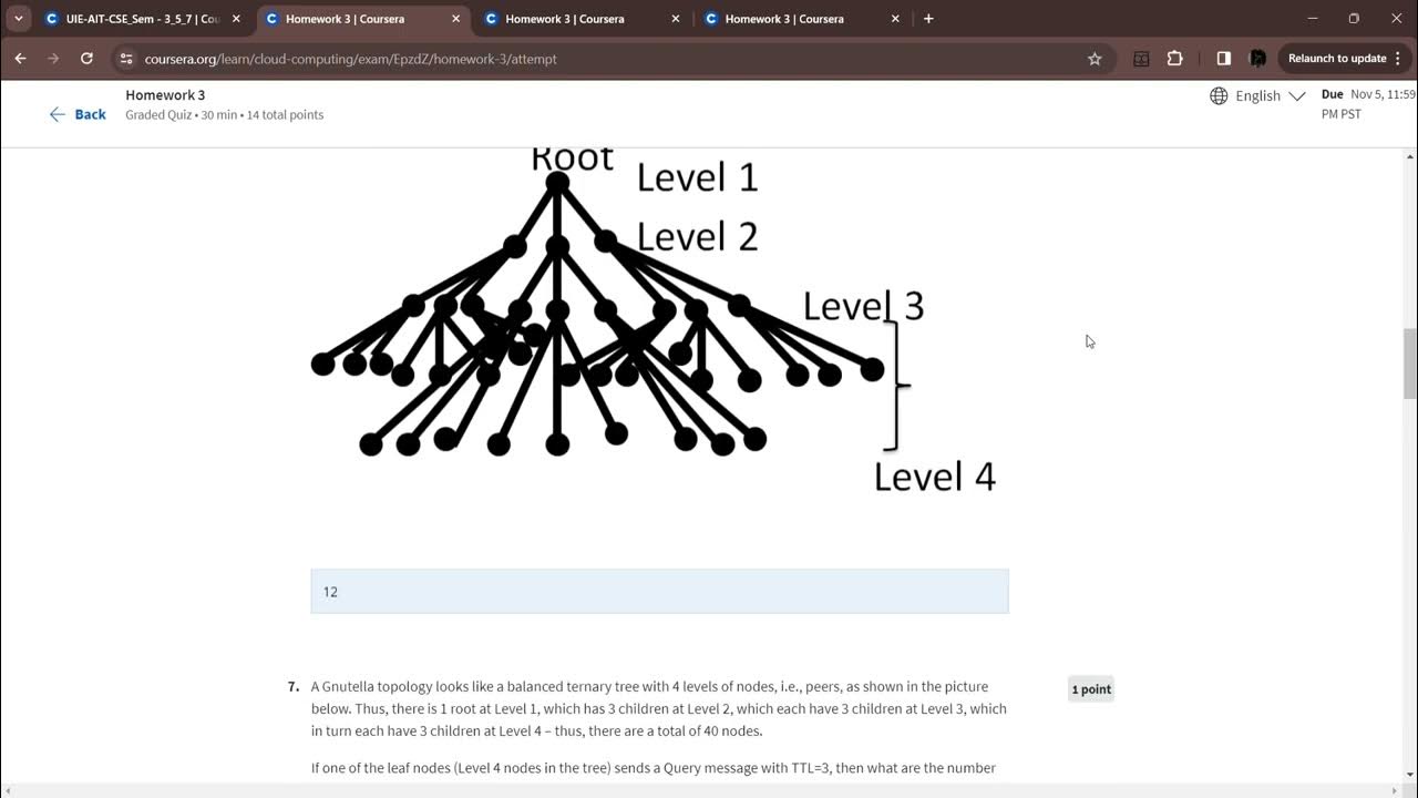 Cloud computing Concept Part 1 |Homework 3 Answers| Coursera| - YouTube