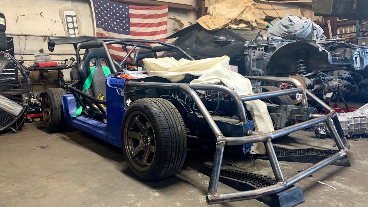 Miata Death Kart Gets Race Ready! LS or 2JZ Swap Next! - YouTube