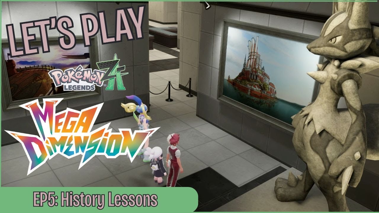 #PokémonLegendsZA Mega Dimension Episode Five: History Lessons - YouTube