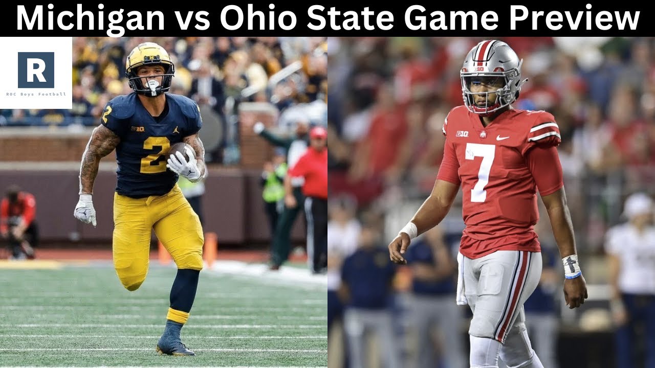 Michigan vs Ohio State Game Preview College Football - YouTube