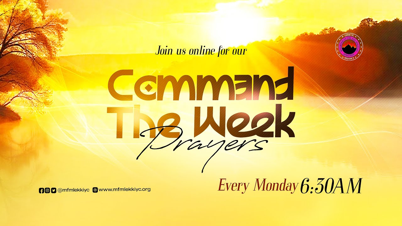 Command The Week Prayers | Virtual Gathering | 17th March, 2025 - YouTube