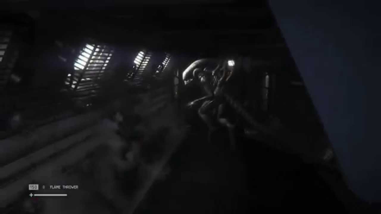 Alien Isolation: Flamethrower - YouTube