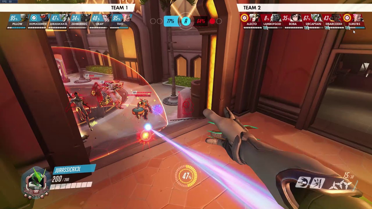 Overwatch INSANE GENJI GRAV REFLECT - YouTube