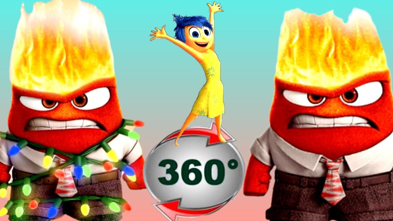 InsideOut! Play the game! Find Anger! VR 360! Game 31! - YouTube