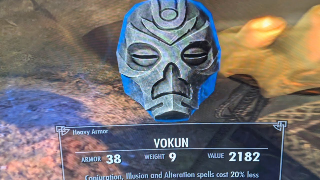Skyrim how to get vokun Dragon priest mask - YouTube