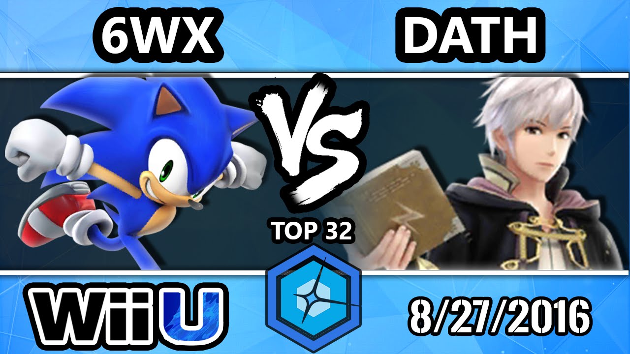 Shine 2016 Smash 4 - Circa | 6WX (Sonic) Vs. EVB | Dath (Robin) SSB4 ...