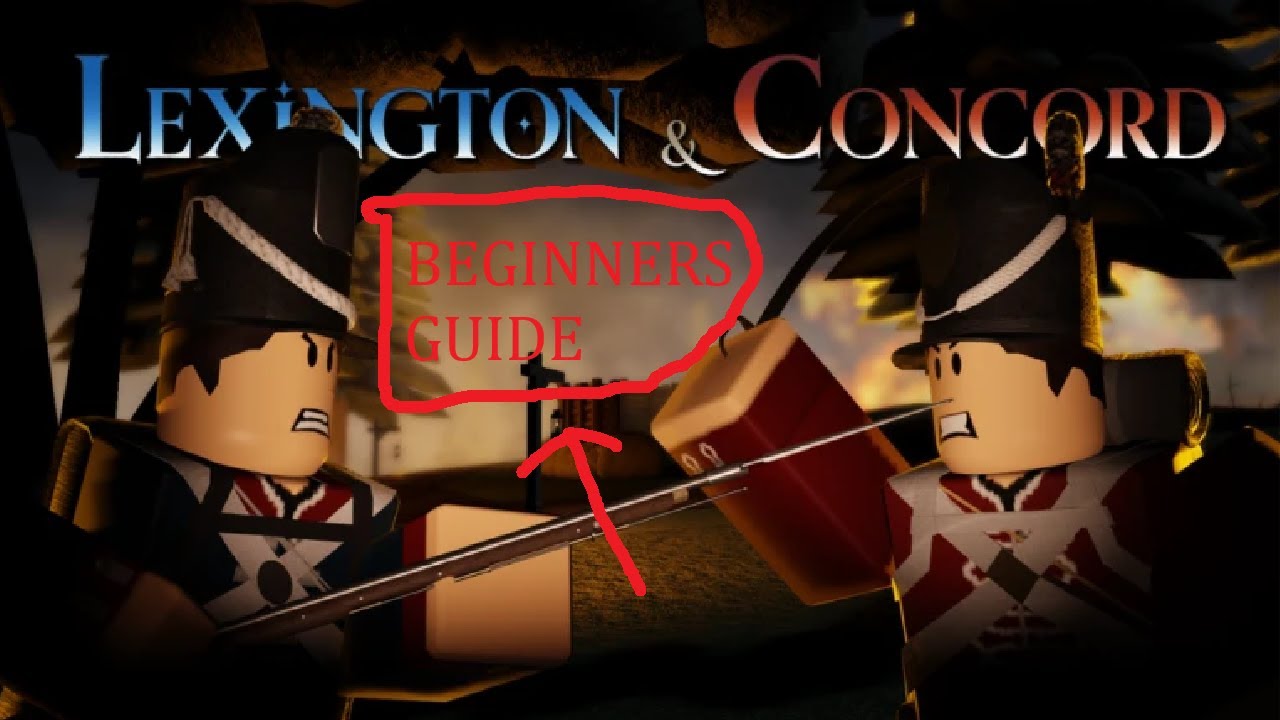 A FULL Beginner's Guide to ROBLOX Lexington & Concord - YouTube