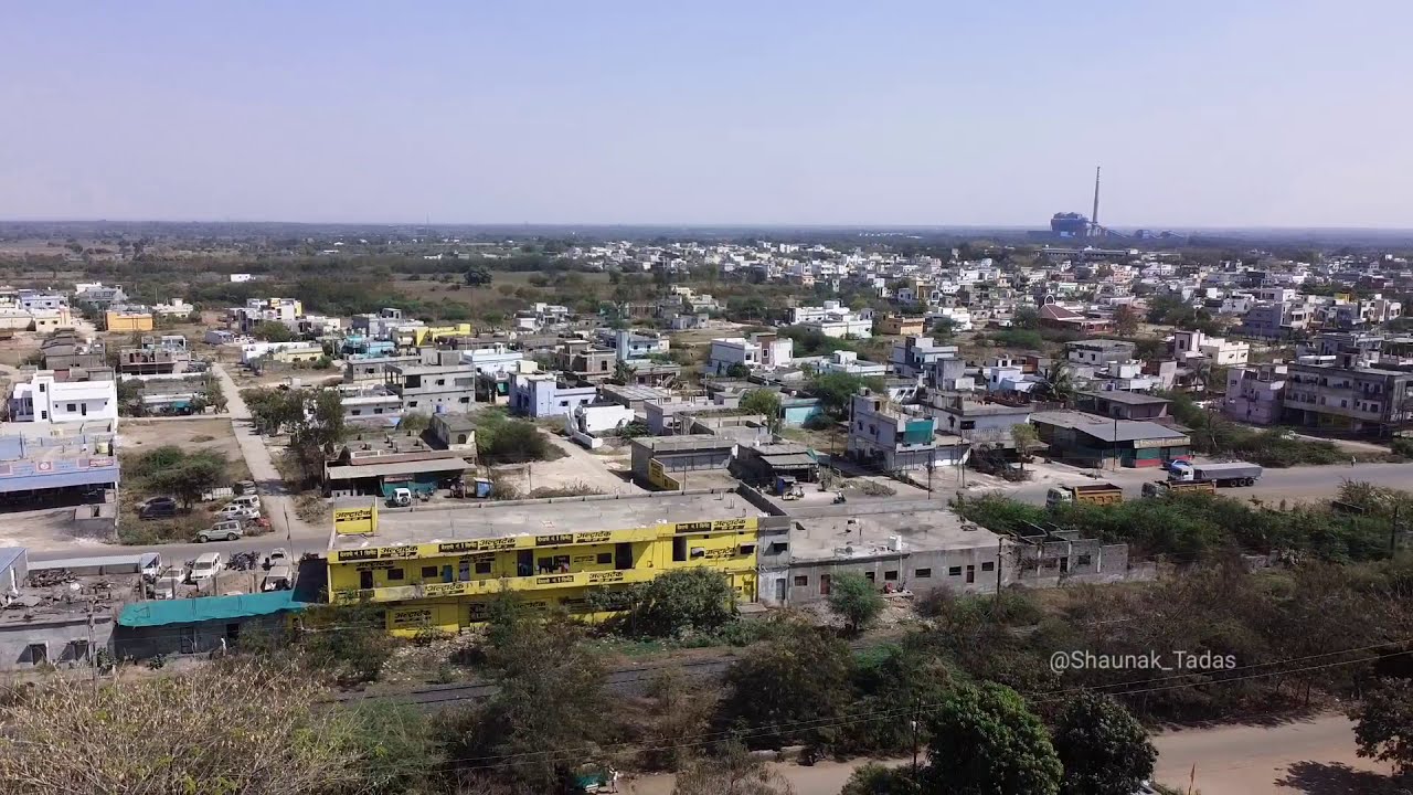 Ghugus City - Aerial Footage - YouTube