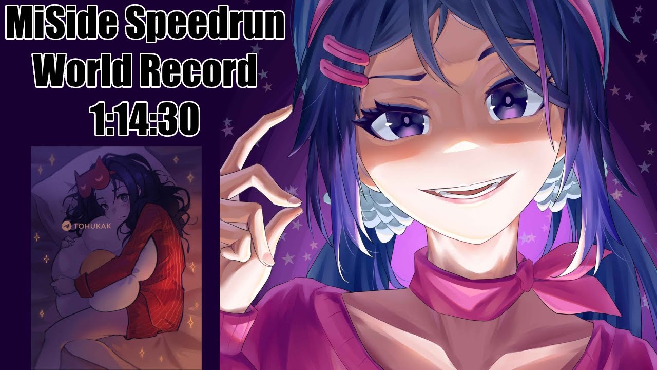 MiSide Speedrun Glitchless [v.9 World Record] [1:14:30] - YouTube