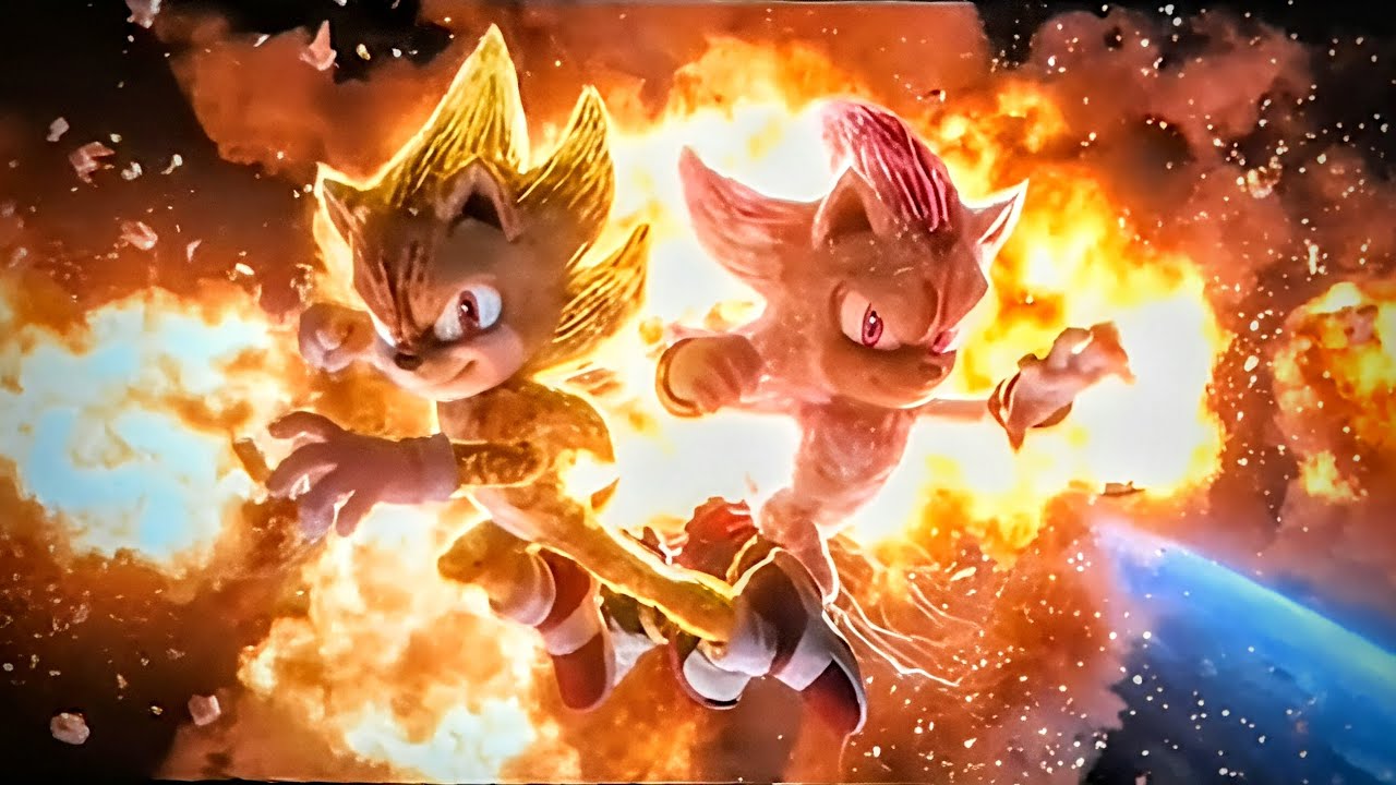 Super shadow and Super Shadow team up sonic 3 - YouTube