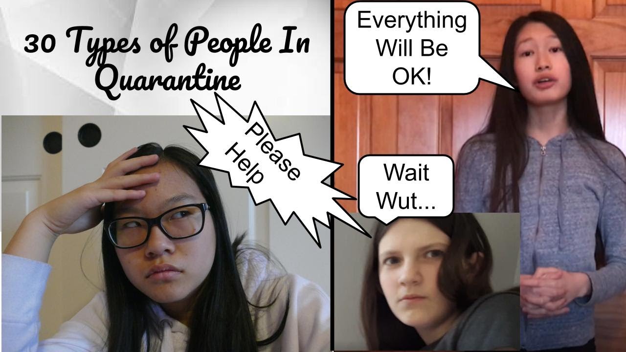 30 Types of People in Quarantine! - YouTube