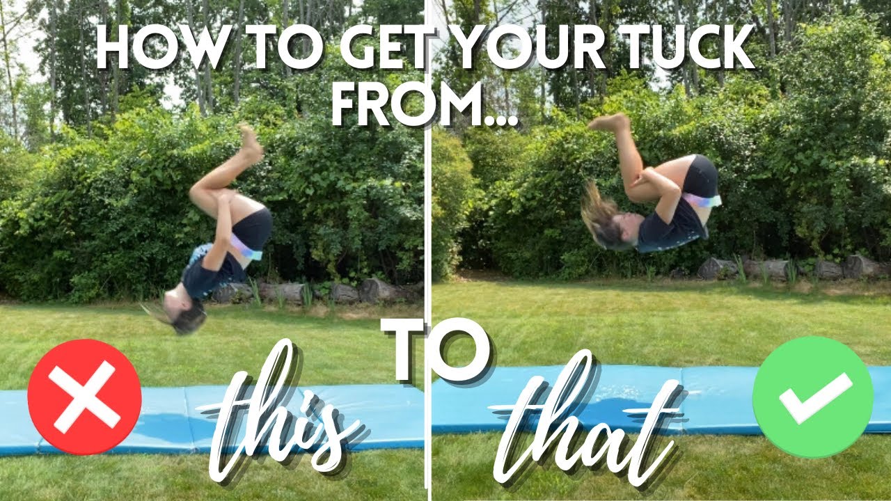 HOW TO IMPROVE YOUR STANDING TUCK | keeks tumbles - YouTube