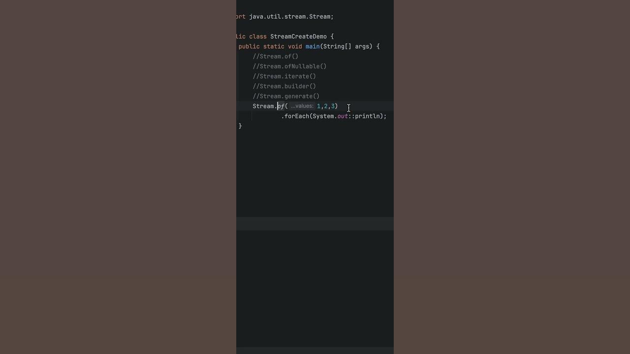 From Code To Shorts Java Stream Create Unleashed Coding Java Stream Corejava Create