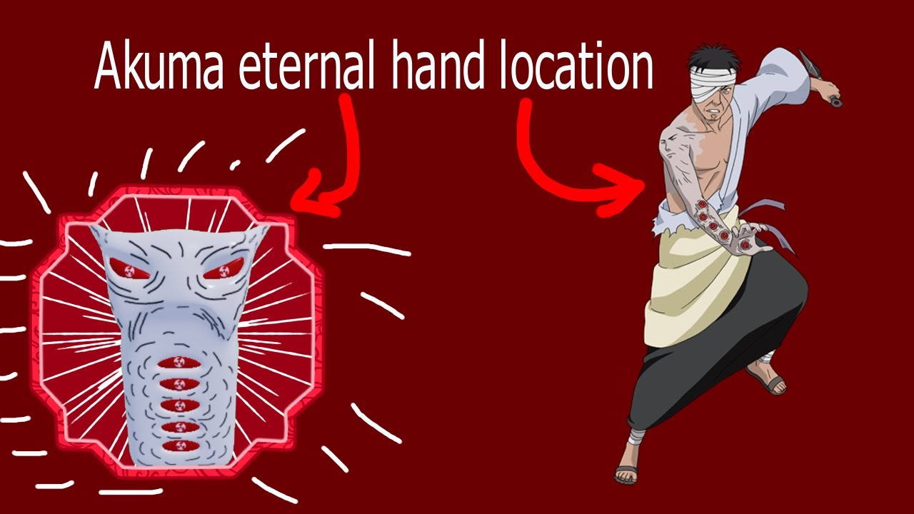 Akuma eternal hand location [Shindo life] Roblox - YouTube