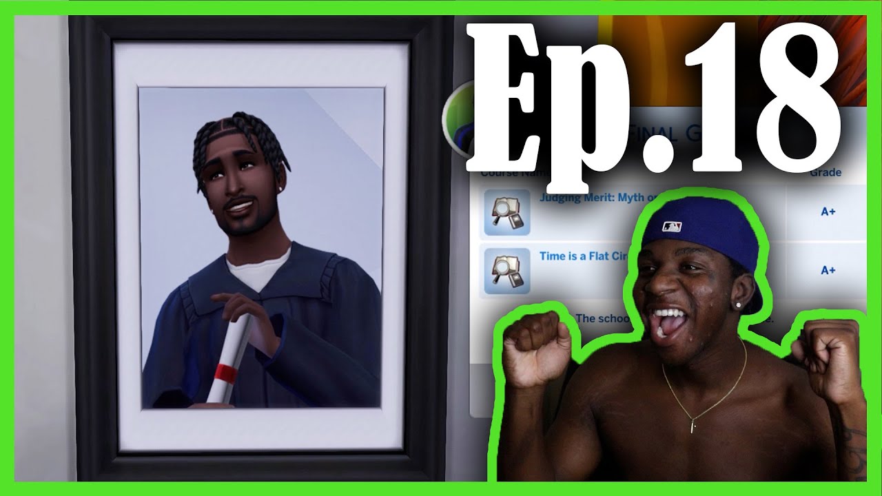 JAMES BIG DAY🎓 | Sims 4 University Let's Play Episode 18 | NO MODS ...