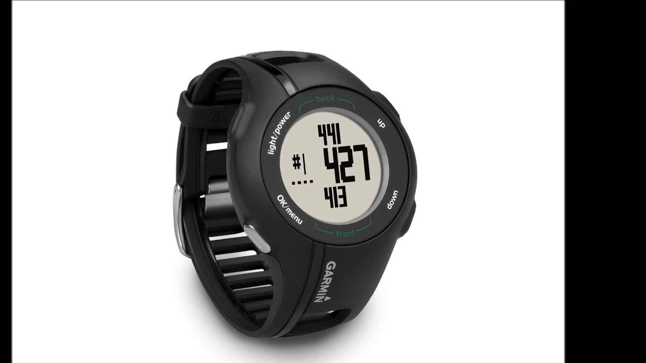 Garmin Approach S1 GPS Golf Watch - YouTube