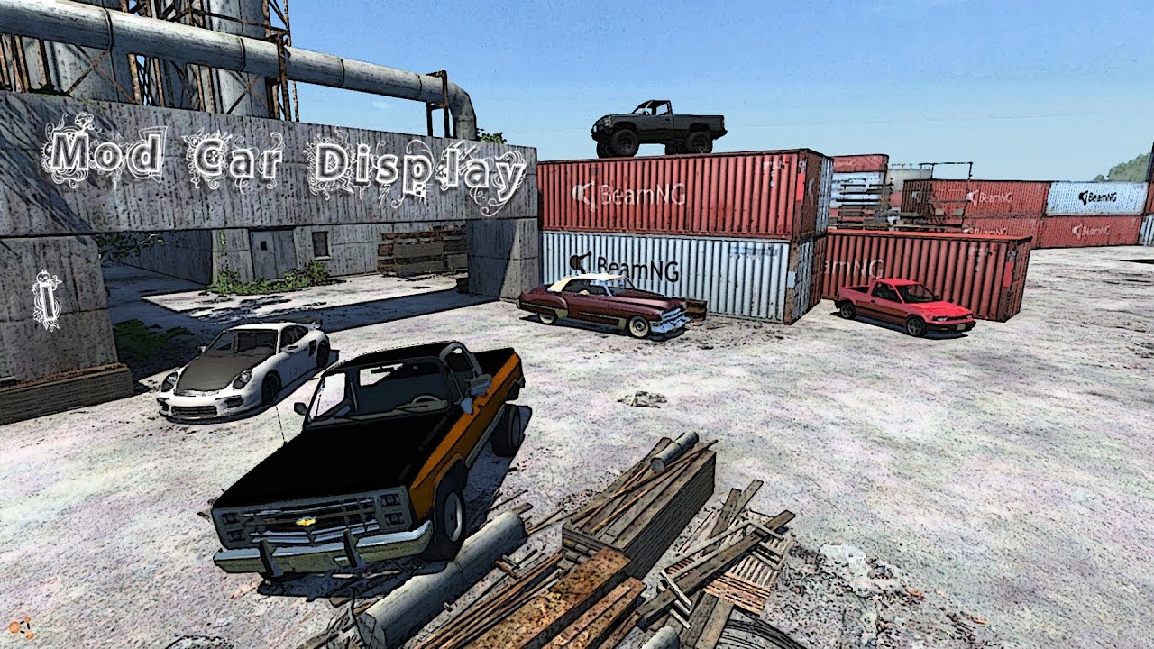 Mod Car Display - BeamNG Drive Alpha - YouTube