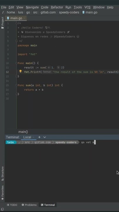 Introducción a los comandos básicos para comenzar a programar en Go | #SpeedyCoders - YouTube