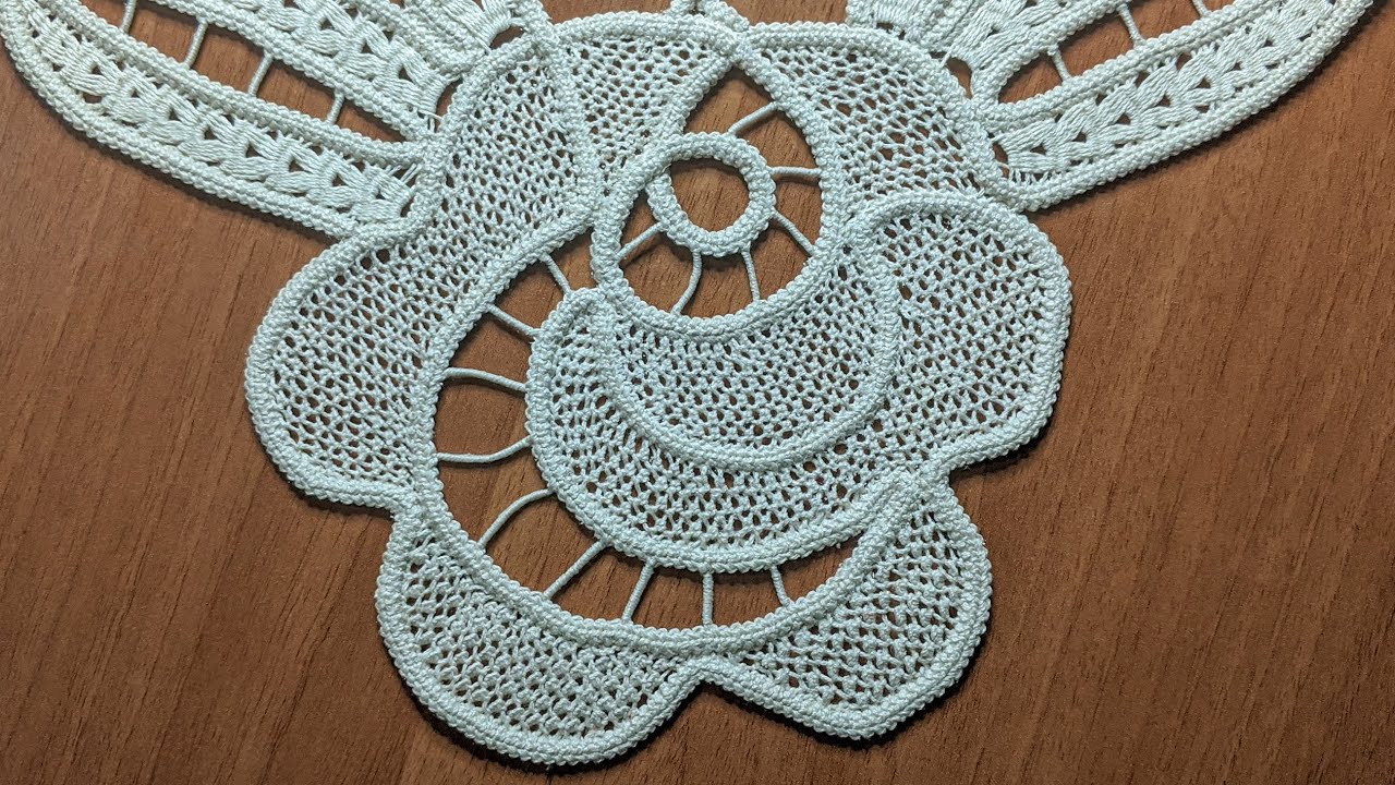 UMPLUTURA PLASA LASETA 17/ ROMANIAN POINT LACE - YouTube