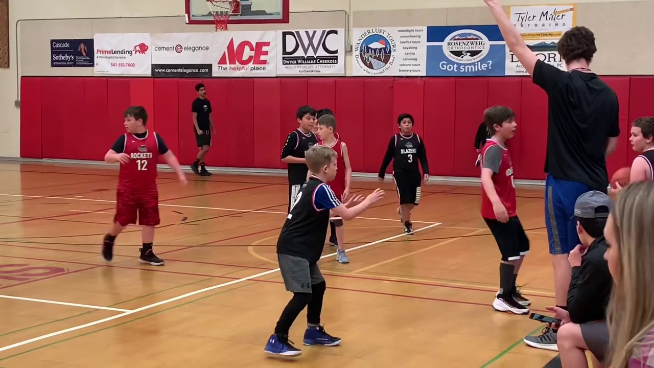 Three Rivers 4th grade basketball 2/22/20 - YouTube