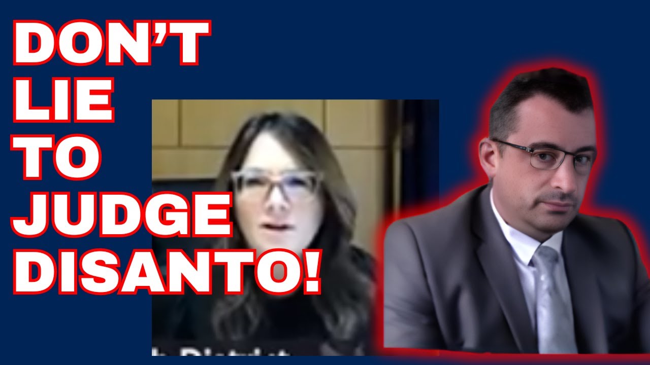 Judge Refuses to Play Word Games - See How Judge DiSanto Handles It ...