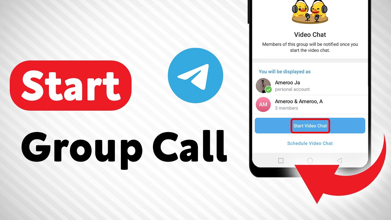 How To Start A Group Call on Telegram (Updated) - YouTube