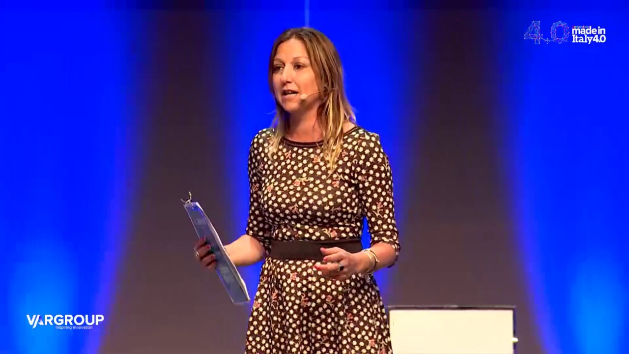 Intervento di Francesca Moriani - AD Var Group alla Convention 2018 ...