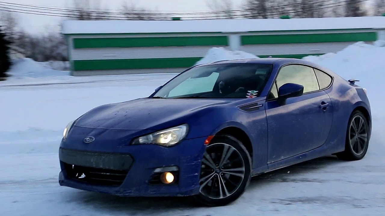 Brz drift snow - YouTube