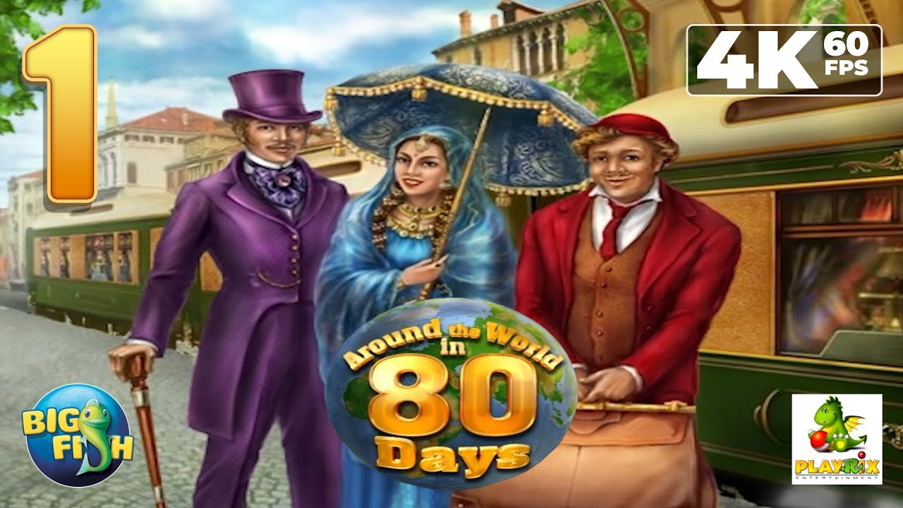 Around the World in 80 Days (PC) by Big Fish Games - 4K60 Walkthrough ...