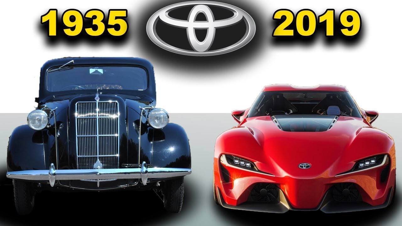 Toyota - Evolution (1935 - 2019) - YouTube
