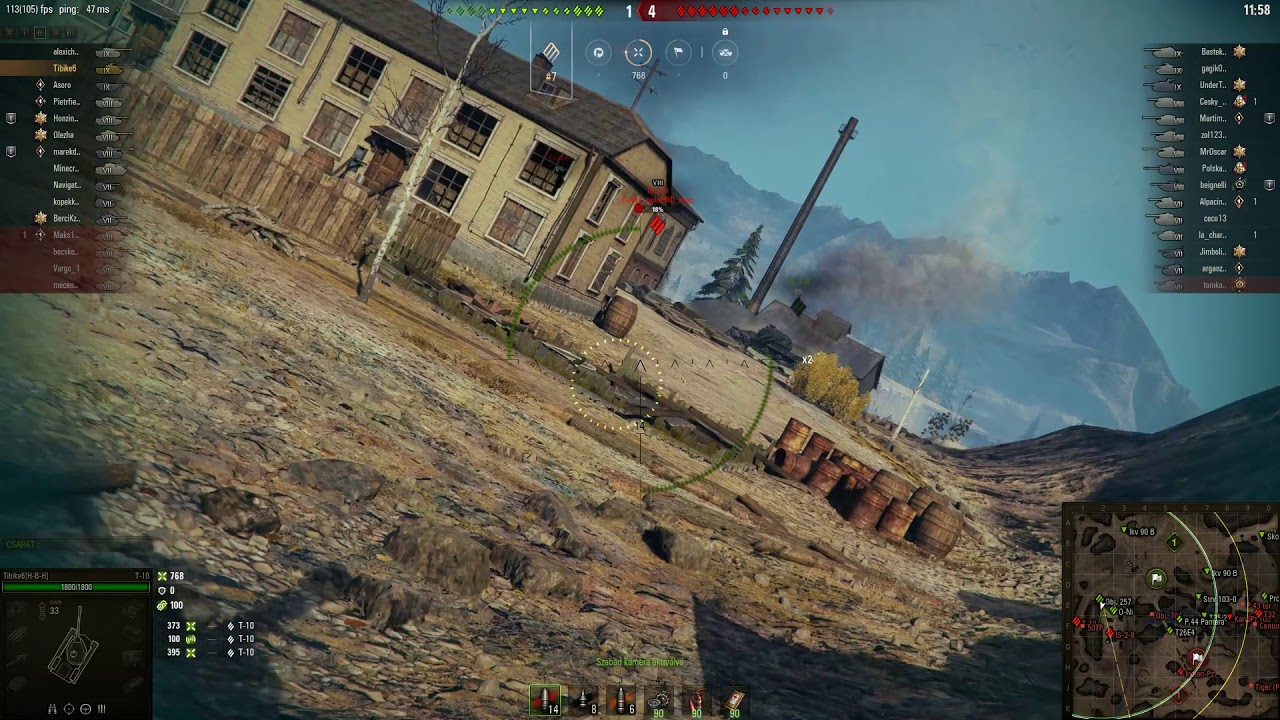 World of Tanks T-10 - YouTube