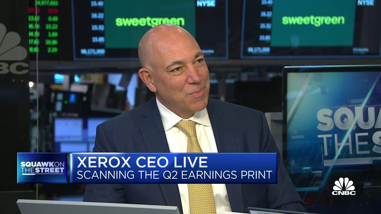 Xerox CEO on company's service offerings and future growth - YouTube